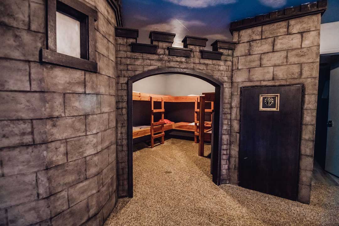 Basement Level | Three Peaks Lodge